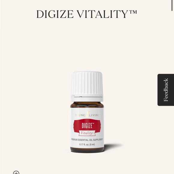 Young Living | Other | Young Living Digize Vitality Essential Oil 5ml ...